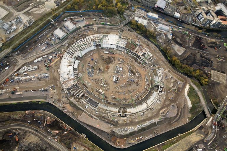 Remembering the construction of the Olympic stadium - 10 years on ...